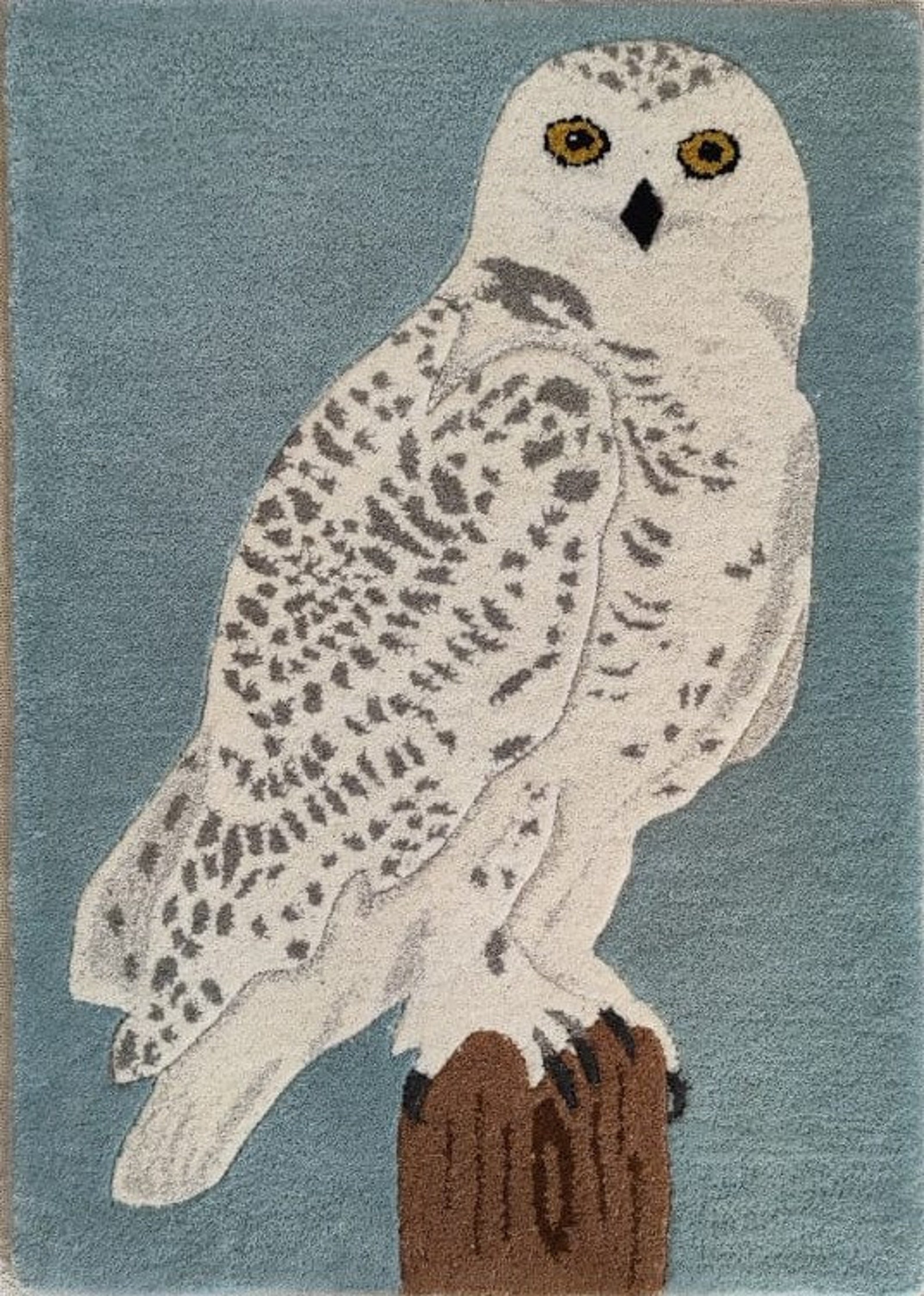 Owl Rug Kids Rug Animal Rug Hand Tufted Rug Home Decor Living | Etsy