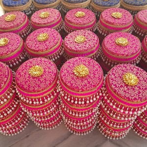 Handmade Steel Ladoo Boxes for Gifting/giveaway/favours/invitation ...