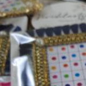 Colorful Bindis for Wedding Favors,mehandihaldi Sangeet Ladies Favors ...