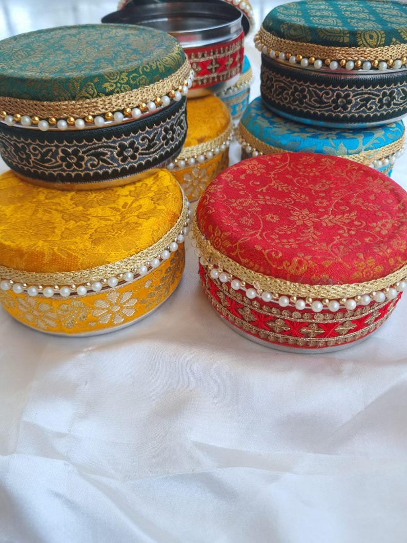 Mithai Steel Ladoo Box Return Gift for - Etsy