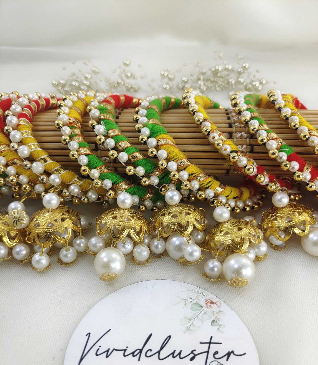 Custom Bangles for Wedding Gift Housewarming Gift Bangles Haldi Mehndi ...