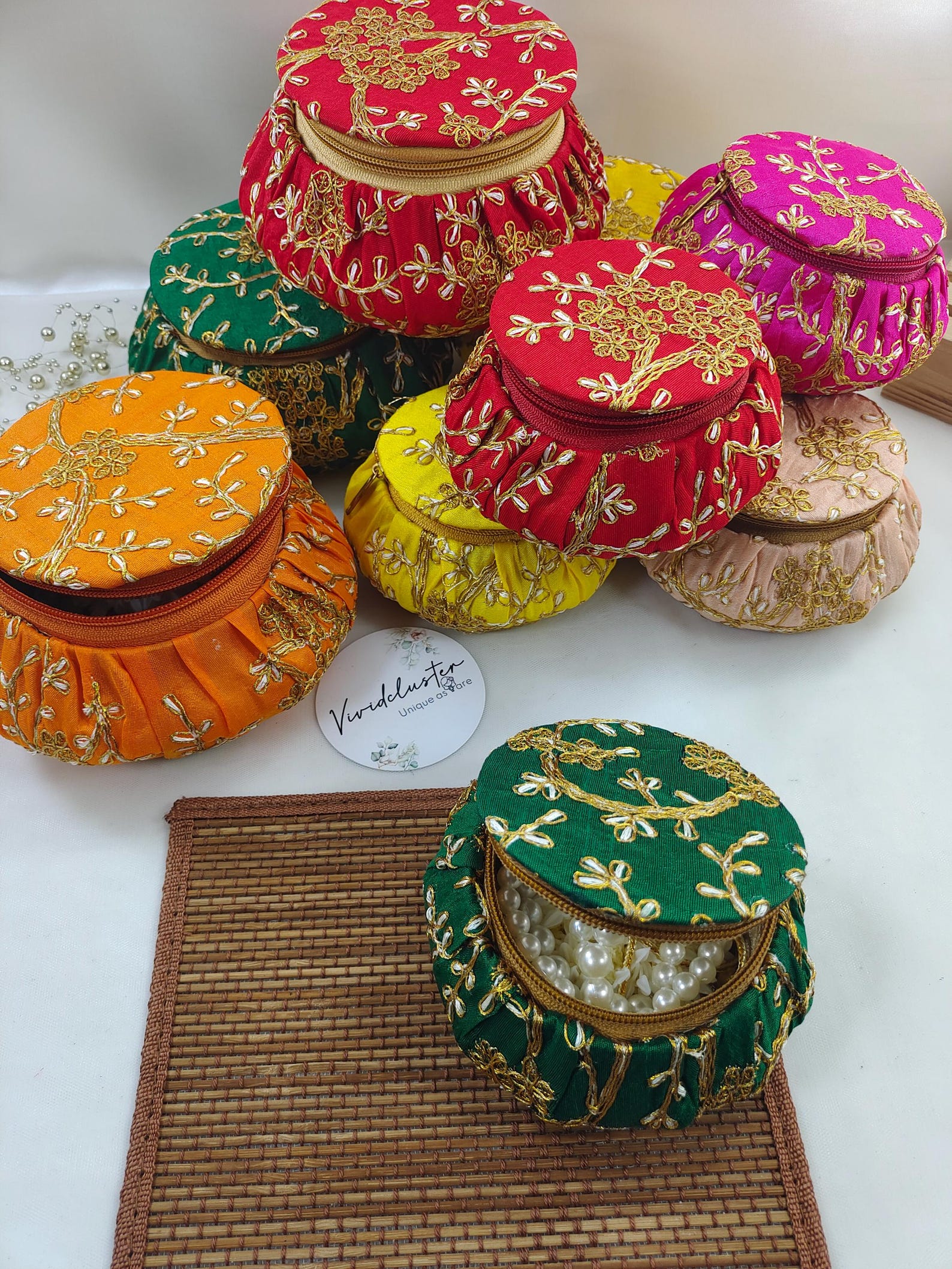 Wedding Jewellery Matki Box for Bridal Shower Giveaways Gift Idea for ...