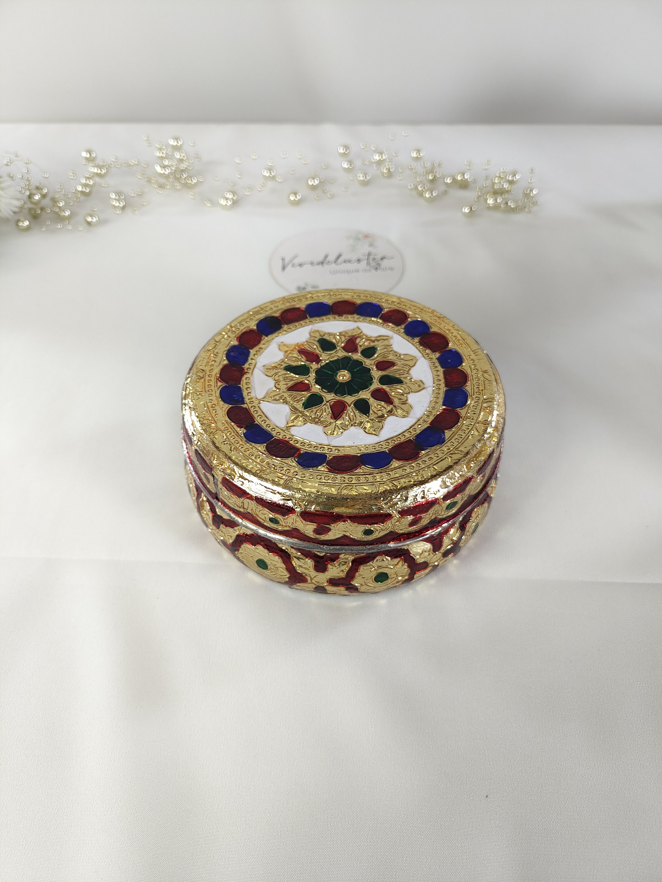 Wedding Platter With Laddu Box-lota for Karwa Chauth and Festival Gifts ...