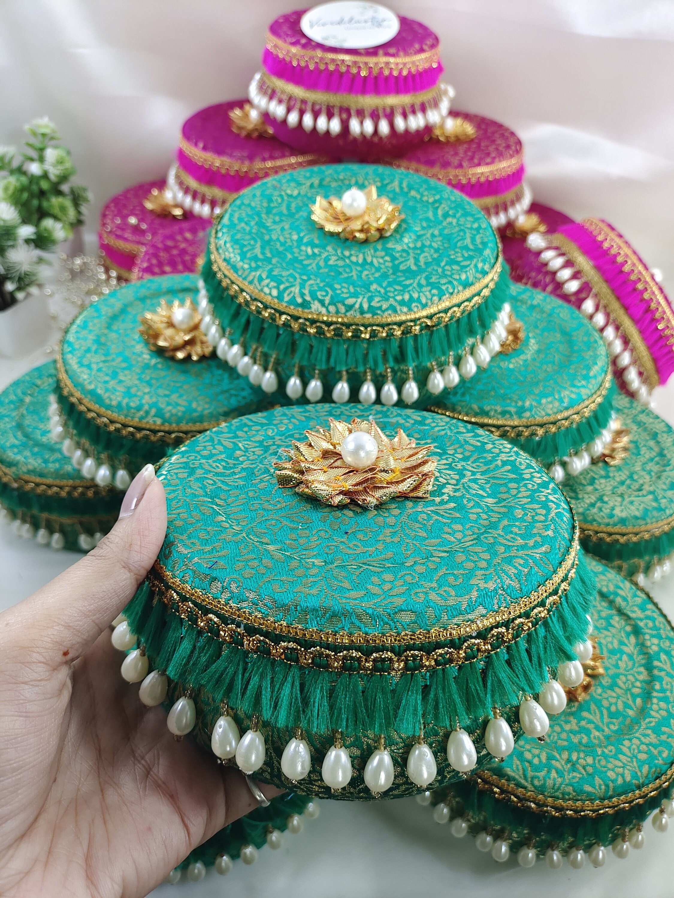 Handmade Laddu Box/wedding Favor for Guest Special Gift Punjabi Wedding ...