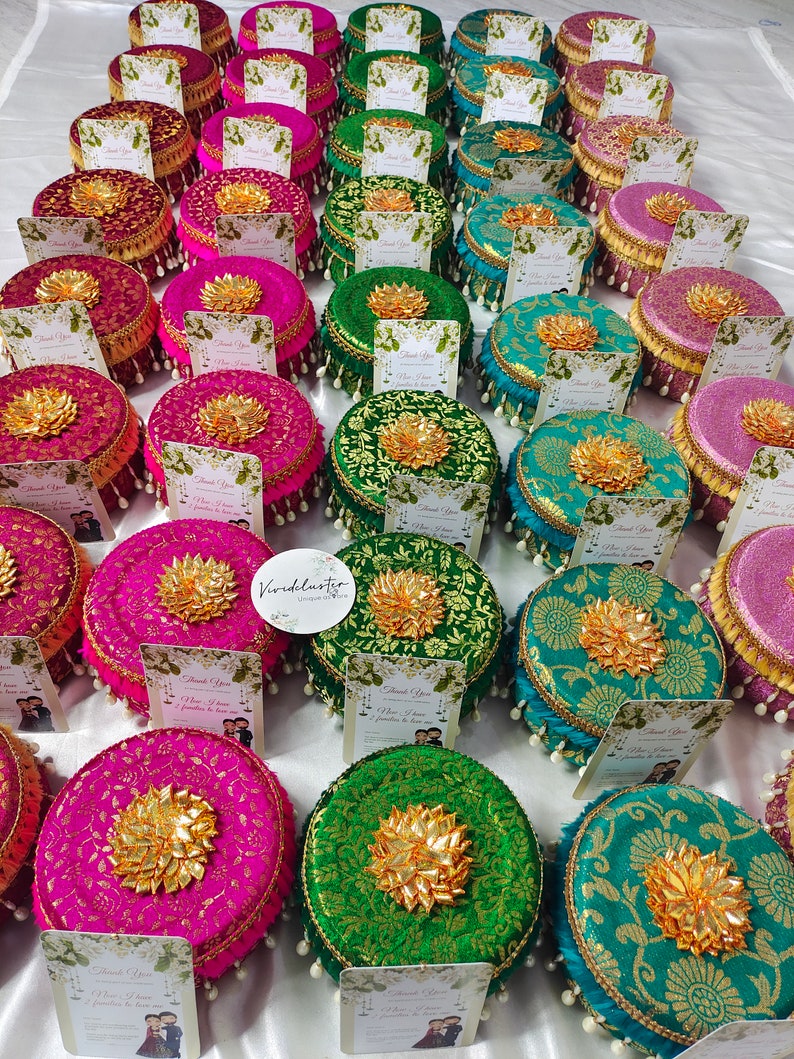 Handmade Steel Ladoo Boxes for Gifting/giveaway/favours/invitation ...