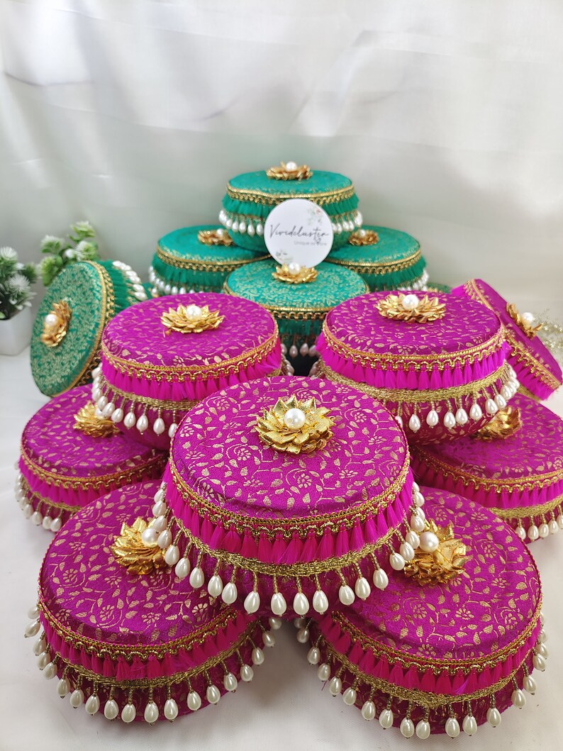 Handmade Laddu Box/wedding Favor for Guest Special Gift Punjabi Wedding ...