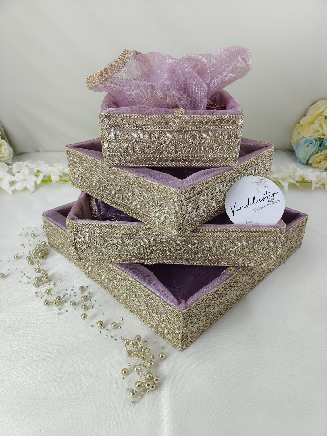 Lavender Gift Hamper Trays for Packing : (6,8,10,12) In - Etsy