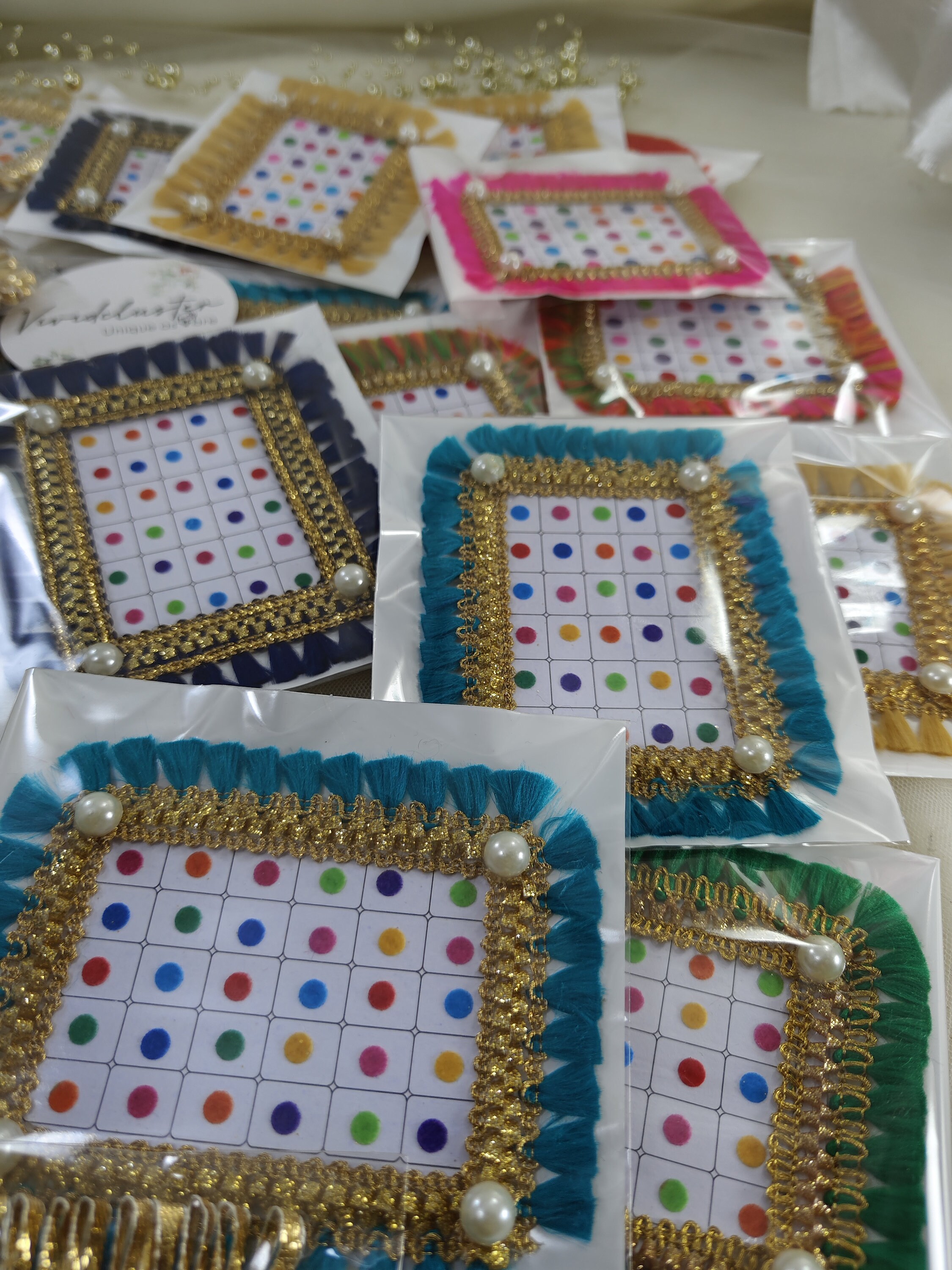 Face Gems Stick Bindi Dots Beauty Body Art Accessories Mahila Sangeet ...