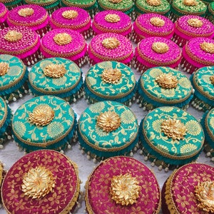 Handmade Steel Ladoo Boxes for Gifting/giveaway/favours/invitation ...