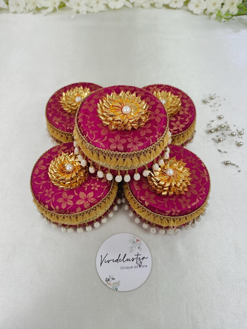 The Mithai Box for 4 Laddu Packing, Assorted Color, Stainless Steel ...