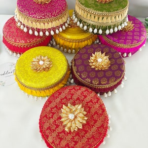 Handmade Steel Ladoo Boxes for Gifting/guest Favor Invitation Return ...