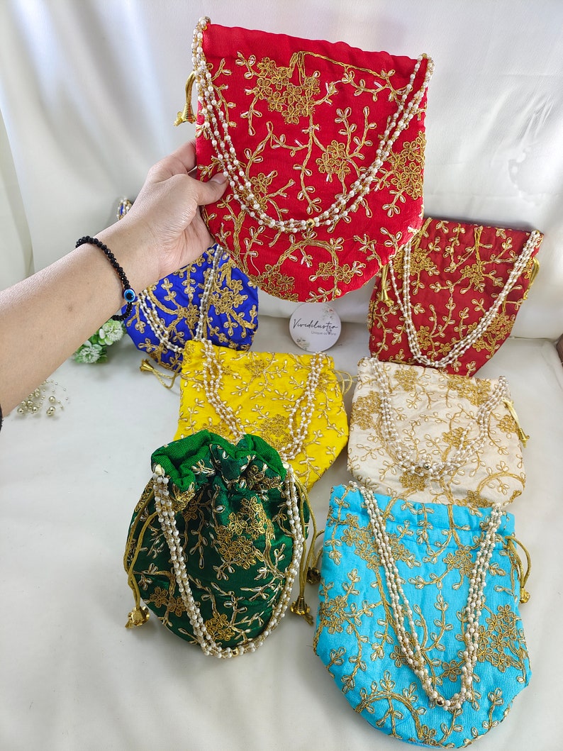 Mehendi Favours Bridesmaid Gifts Wedding/muslim Nikkah Potli Pakistani ...