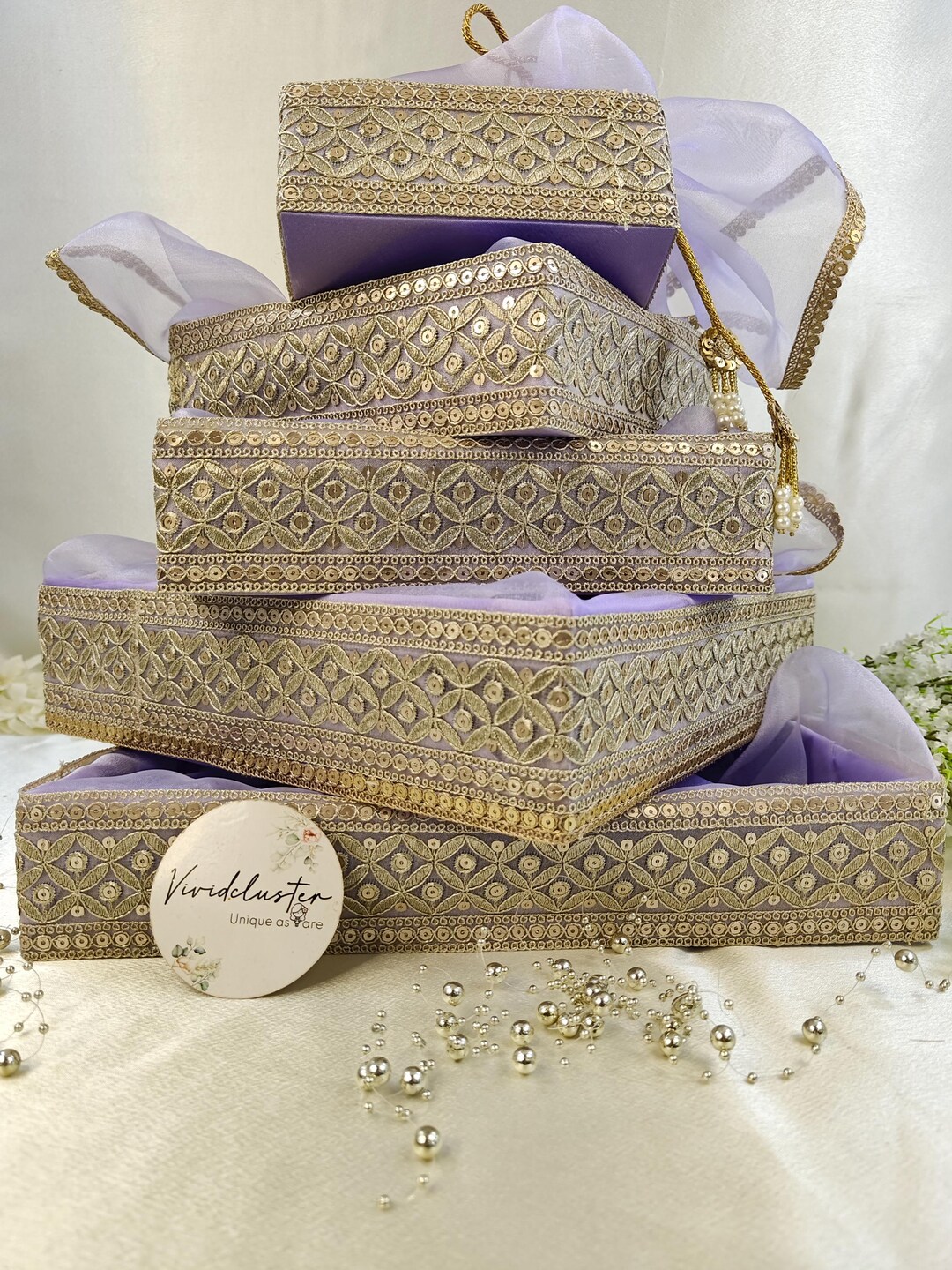 Lohri 2026 Hamper Cardboard Trays, 6x8x10x12x14 Inch, Rectangular Base ...