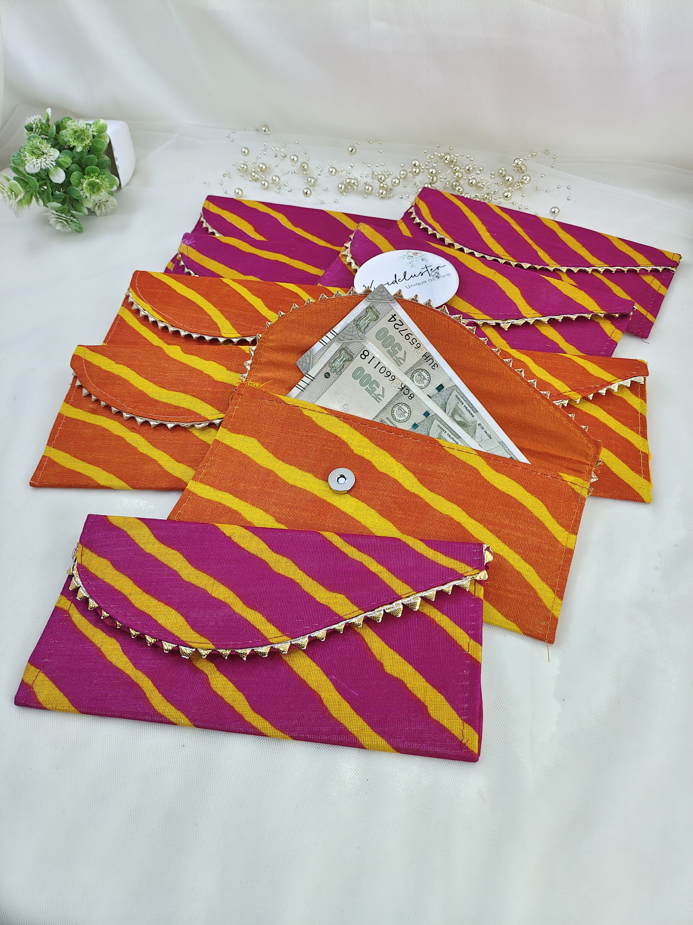 Handcrafted Embroidery Envelope/wedding Shagun Pouch Indian Marriage ...