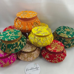 Wedding Jewellery Matki Box for Bridal Shower Giveaways Gift Idea for ...