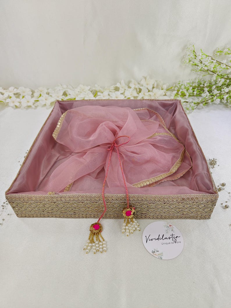 Shagan Tray -lohri Hamper Luxury Bath Gift Baskets, Muslim Marriage ...
