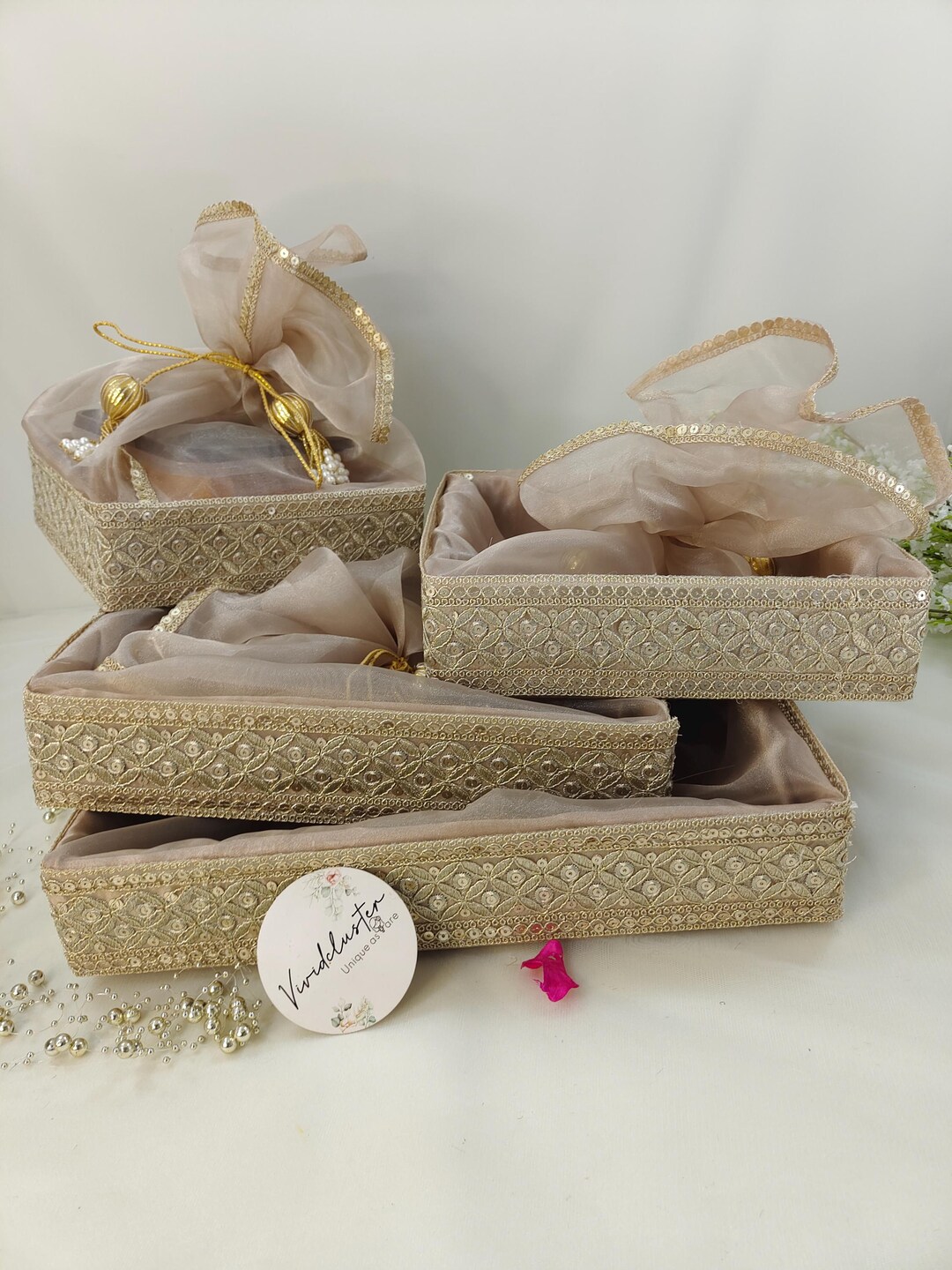Shagan Tray -lohri Hamper Luxury Bath Gift Baskets, Muslim Marriage ...