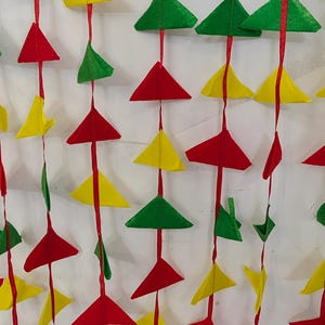 Tassel Hanging Décor| Wedding Party & Haldi Mehndi Backdrop| Colorful ...