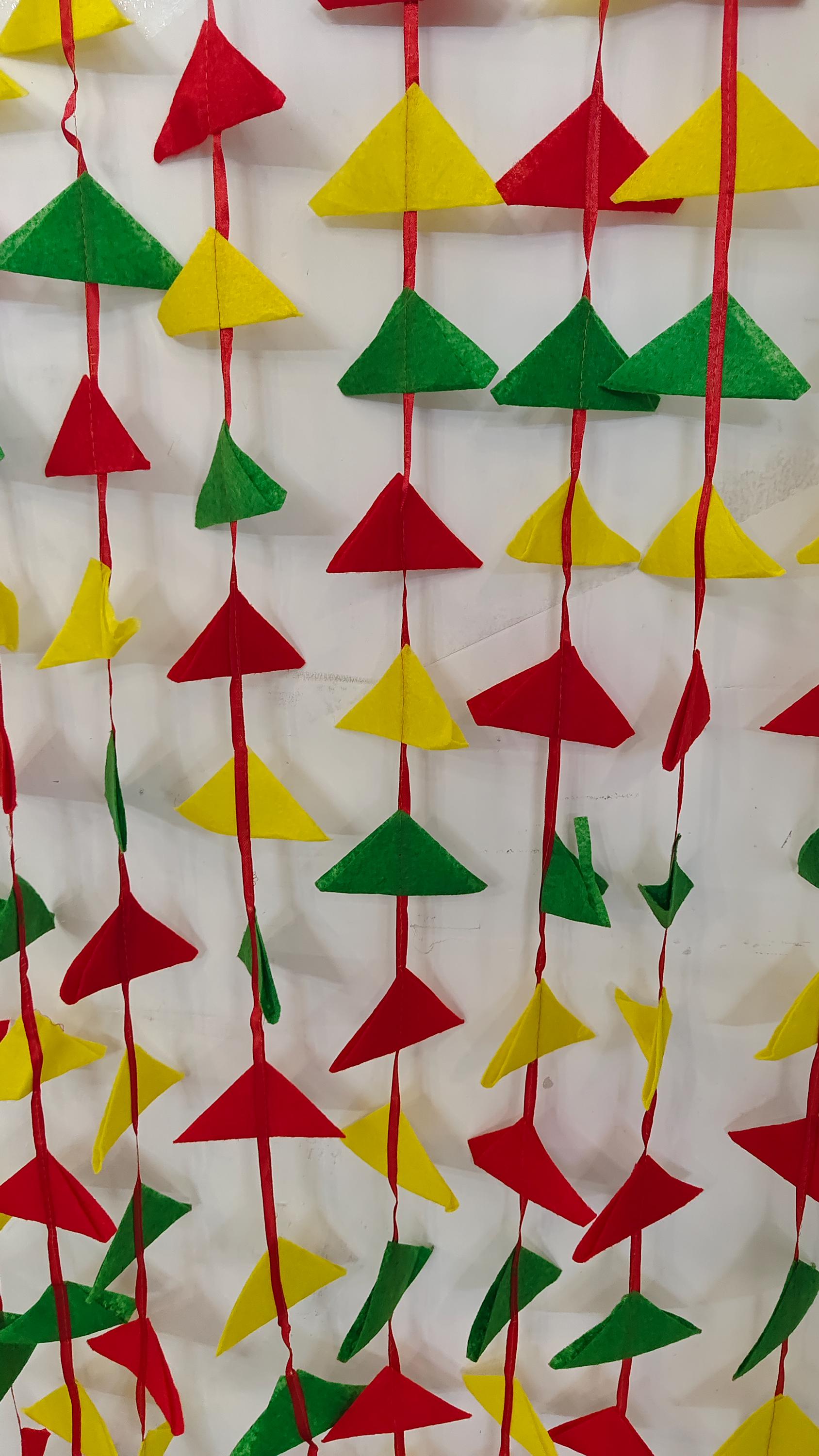 Tassel Hanging Décor| Wedding Party & Haldi Mehndi Backdrop| Colorful ...