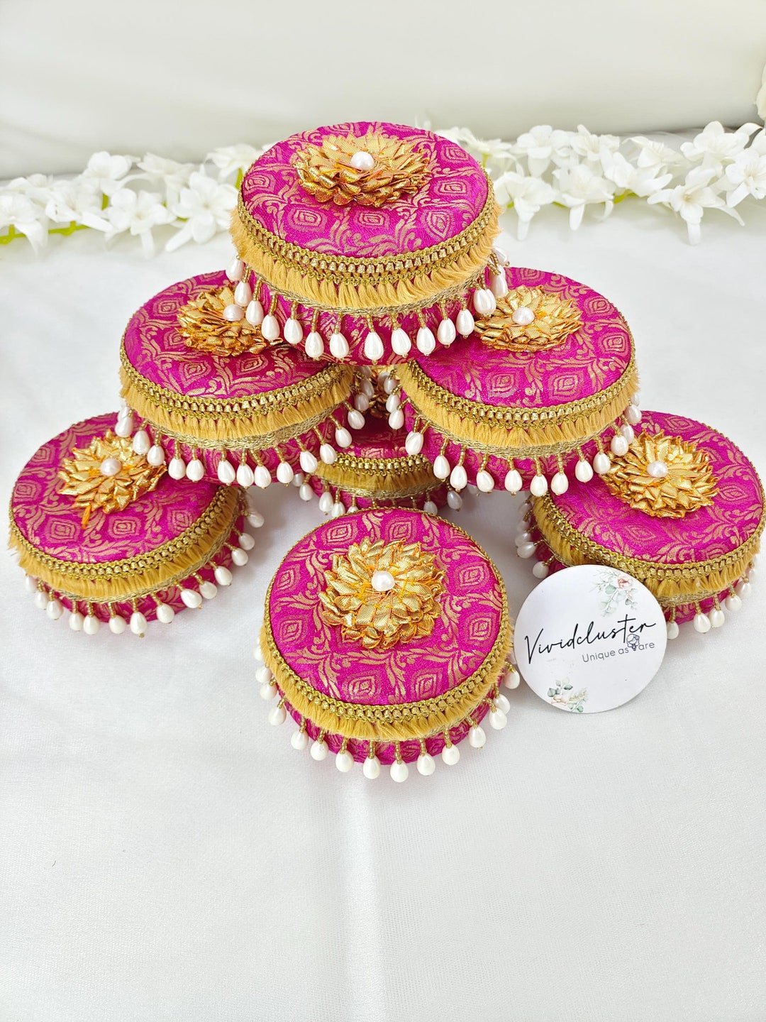 Handcrafted Ladoo Boxes for Gifting Sweets/bhaji Favour Desi Wedding ...