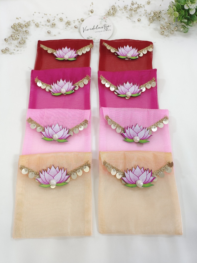 Lotus Design Shagun Envelope for Engagement Ceremony - Etsy UK