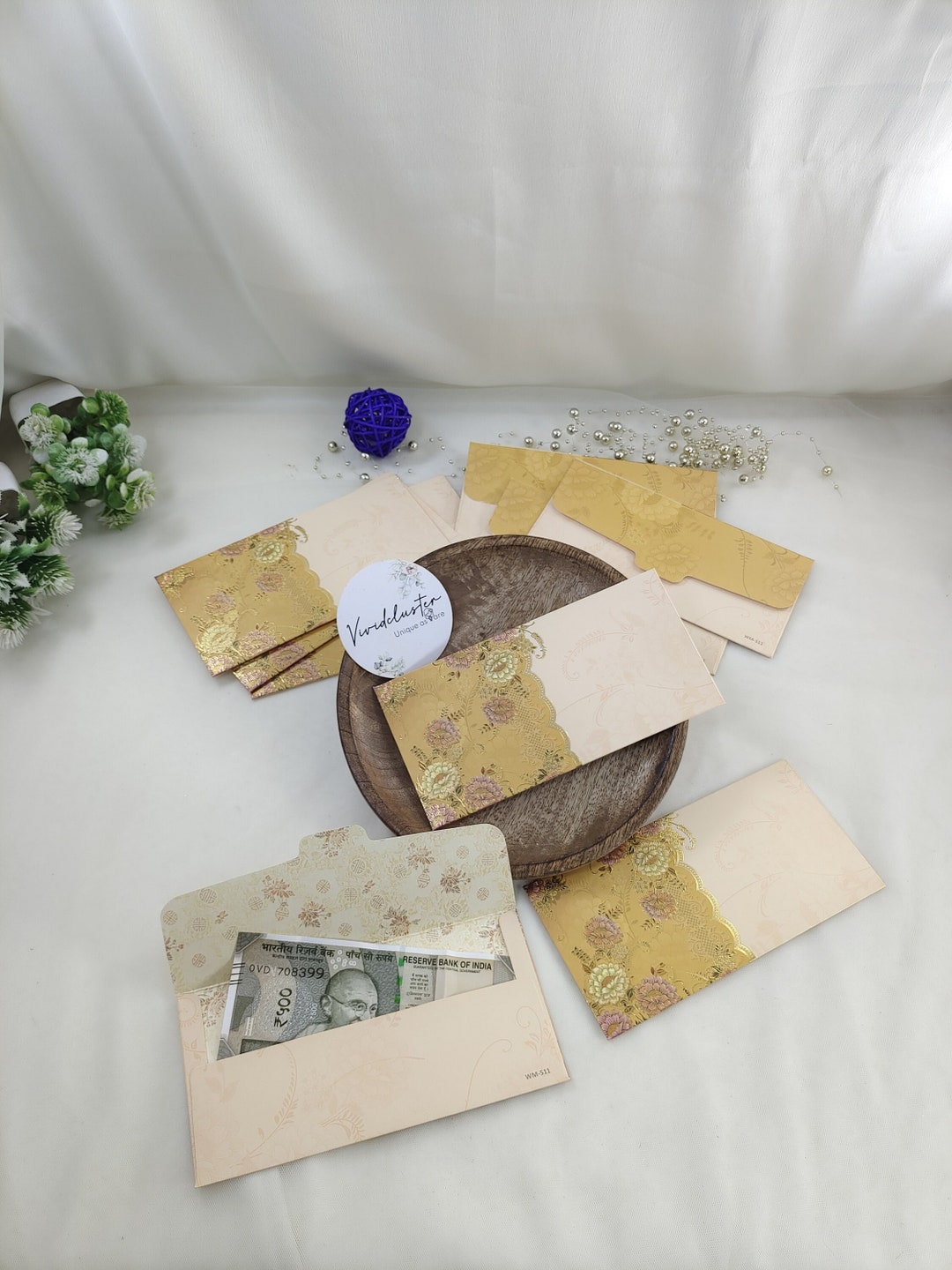 Wedding Cash Envelope for Bridal Gifts Eid/nikkah Gifting Birthday and ...