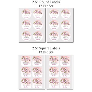 Cherry Blossom Rustic Blush Pink Floral Flowers Watercolor | PRINTED ...