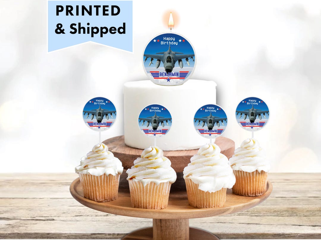 Fighter Jet Fighting F-16 Falcon in Sky Air Force Airplane Cake ...