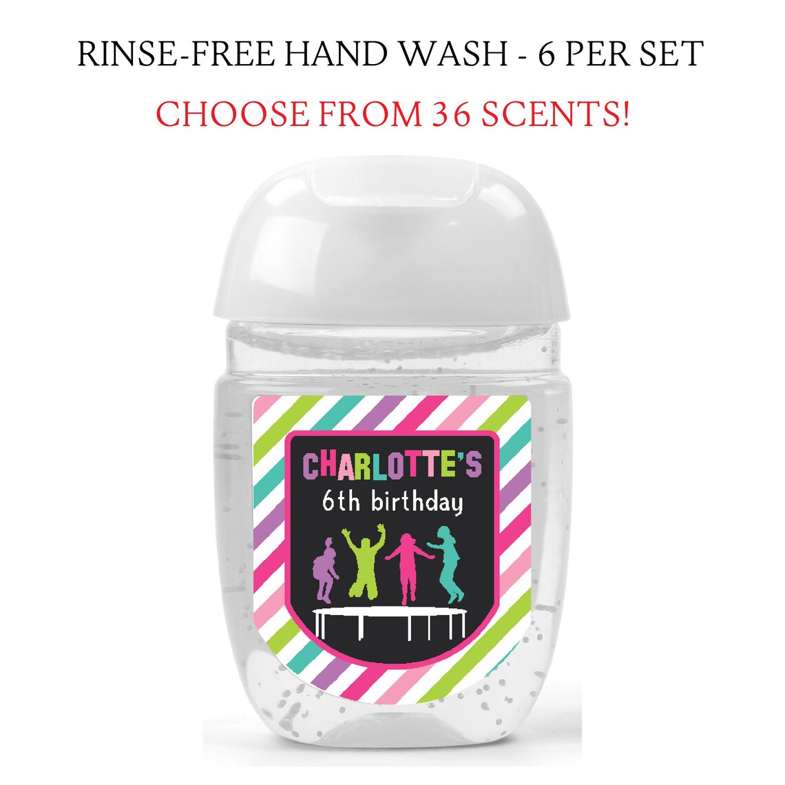 Trampoline Bounce Jump & Play Pink for Girls Lip Balms - Etsy