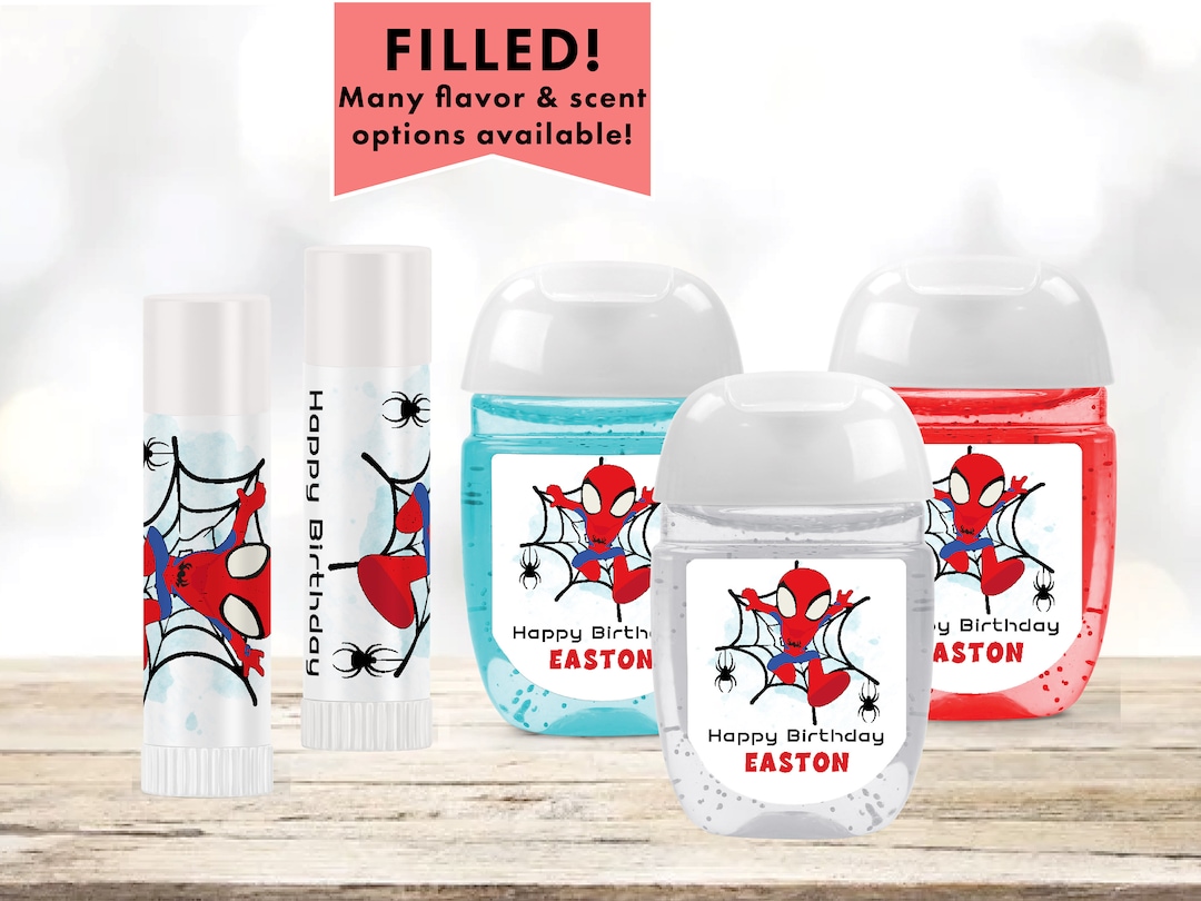 Superhero Spider Spider Web Spidey Spider Man Lip Balms Chap Stick or ...