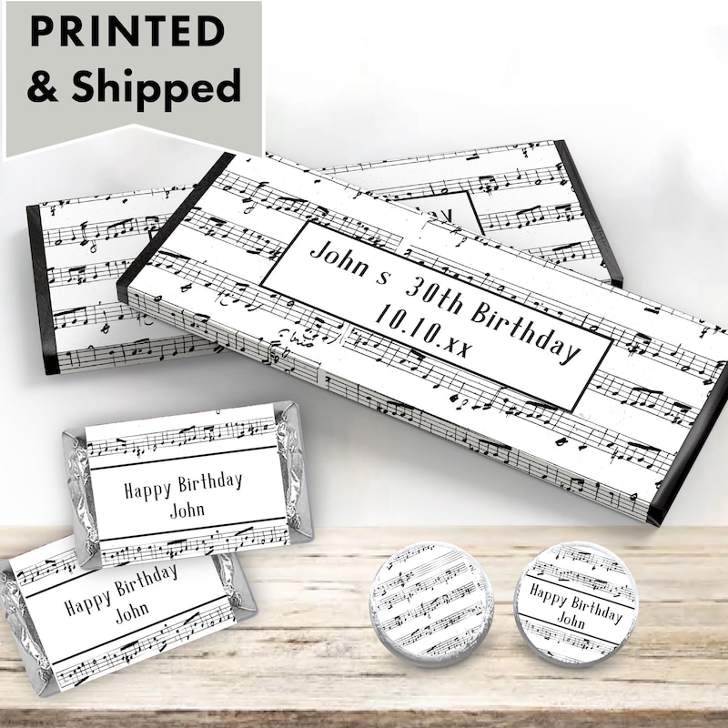 Musical Themed Candy - Etsy