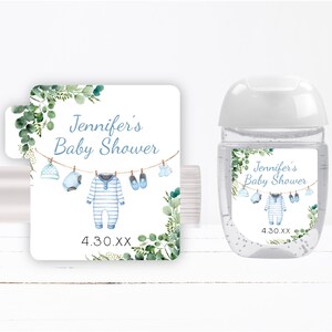 Boy Baby Clothes Blue Clothesline A Sweet Baby Boy is on His Way ...