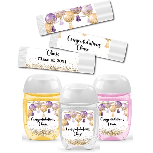 Graduation Chap Stick Favors - Etsy