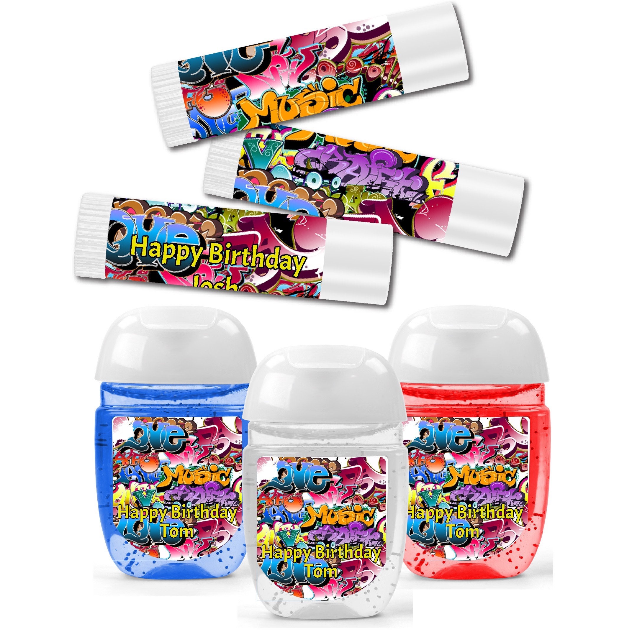 Graffiti Spray Paint Street Art Hip Hop Culture Lip Balms | Etsy