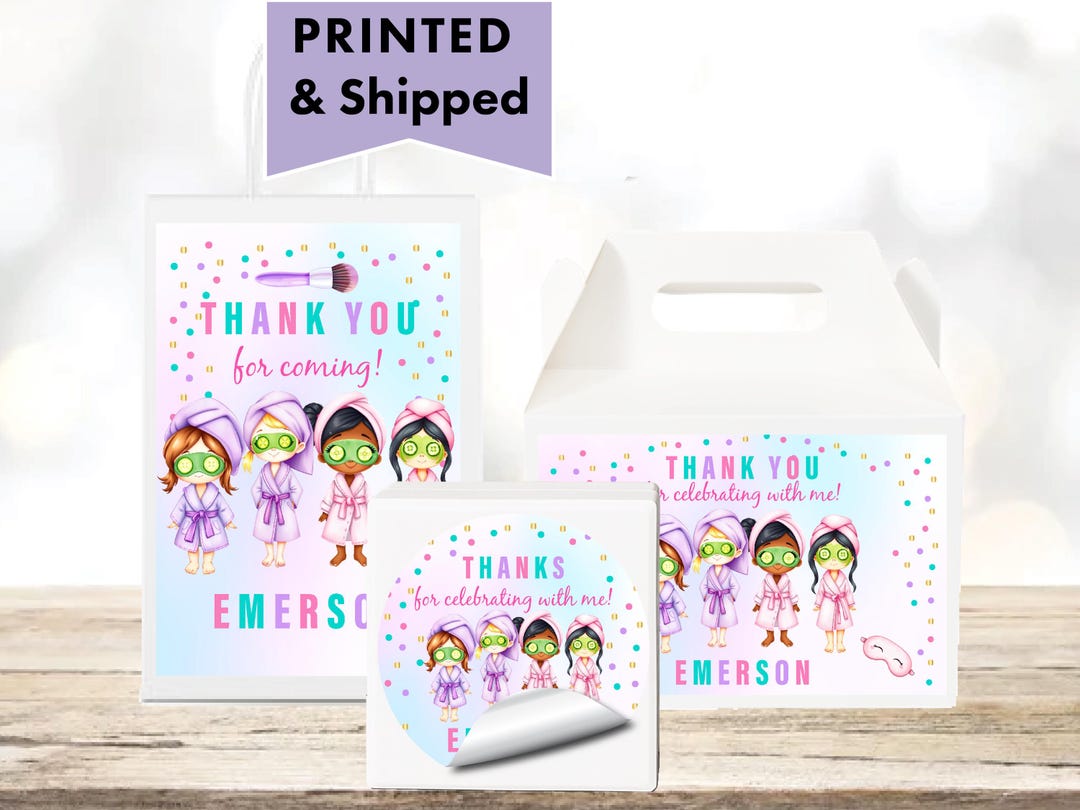 Spa Pamper Party Tween Manicure Pedicures Glitz and Glam Girls Glossy ...