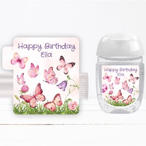 Pink Butterfly Garden Spring Pink Purple Floral Flowers - Etsy