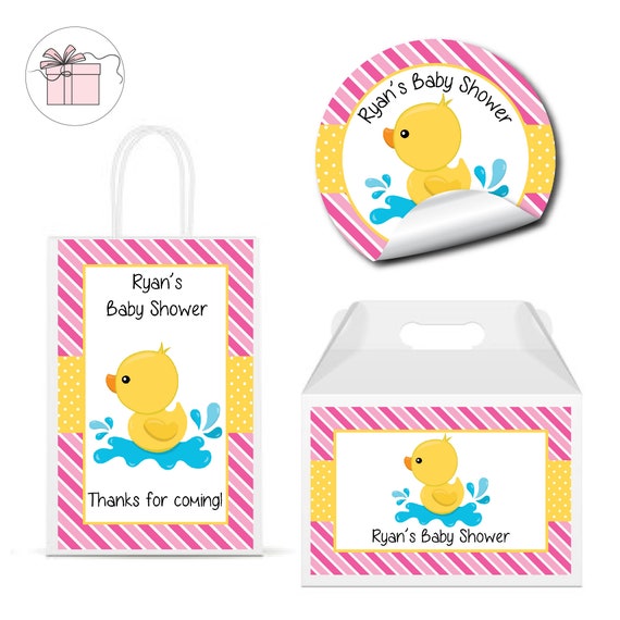 Cute Little Rubber Duck Duckling PRINTED GLOSSY LABELS - Etsy