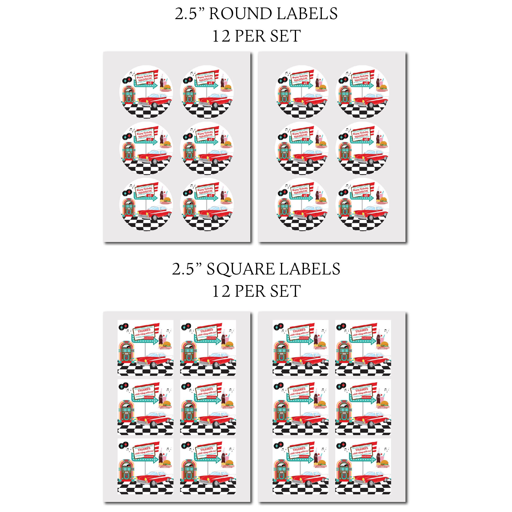 1950's Diner Retro Sock Hop Jukebox 50's Fifties - Etsy