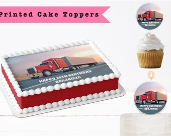 Tractor Cake Topper Svg - Etsy