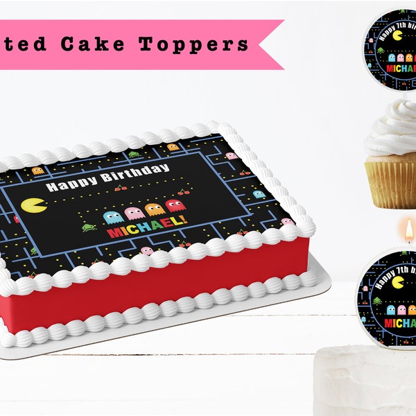 Gaming Birthday Cupcake Topper for Baby - Etsy