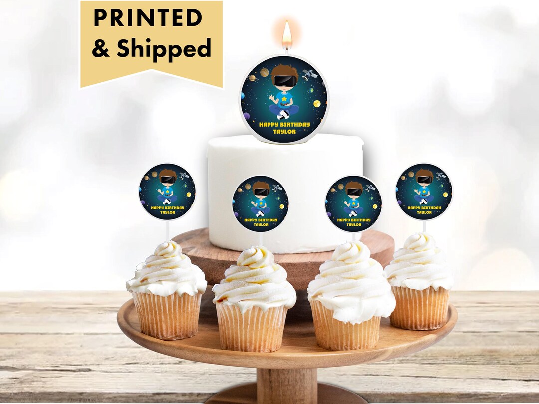 VR Virtual Reality Space Planets Game on Video Game Zone Boy in VR ...