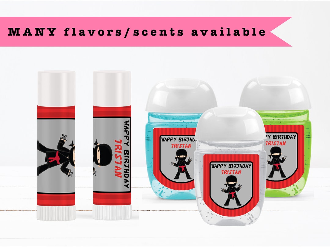 Little Ninja Warrior Karate Boy - Lip Balms Chap Stick or Hand Wash ...