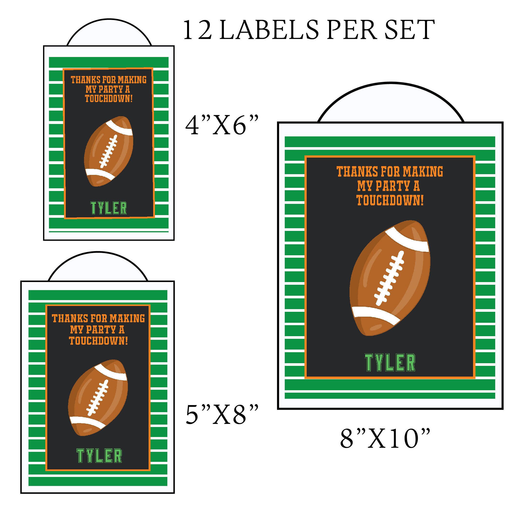 Football Game Time First Year Down Tailgating Touchdown Field | Etsy