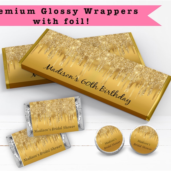 Custom Candy Wrappers - Etsy