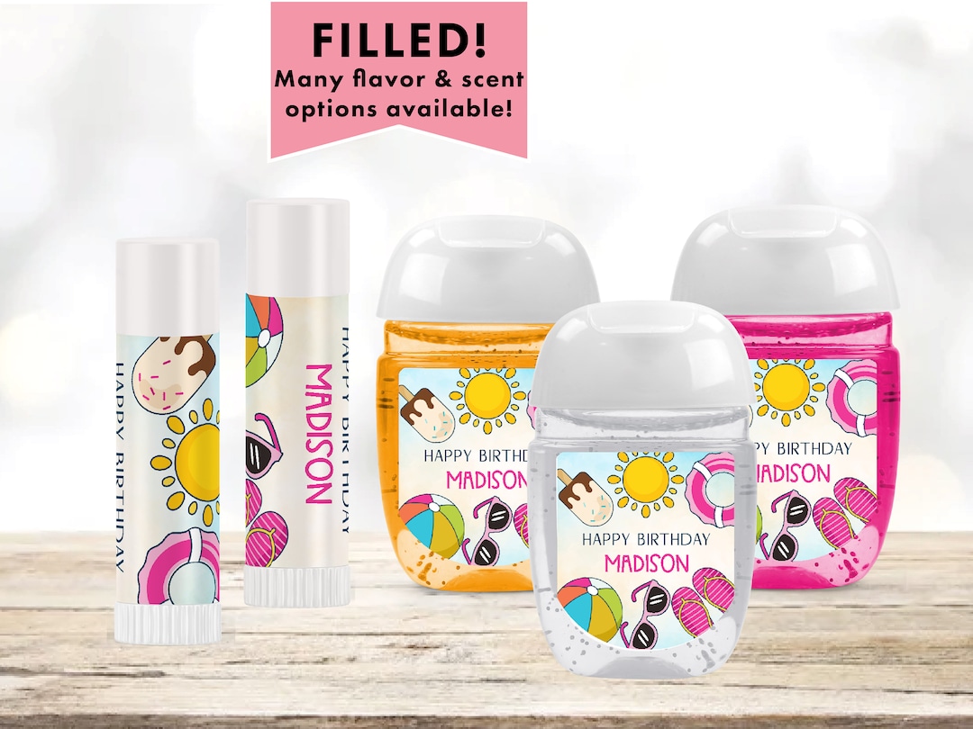 Fun in the Sun Birthday Pool Bash Summer Ice Cream Beach Swim Pink ...