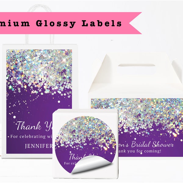 Purple Party Favors - Etsy