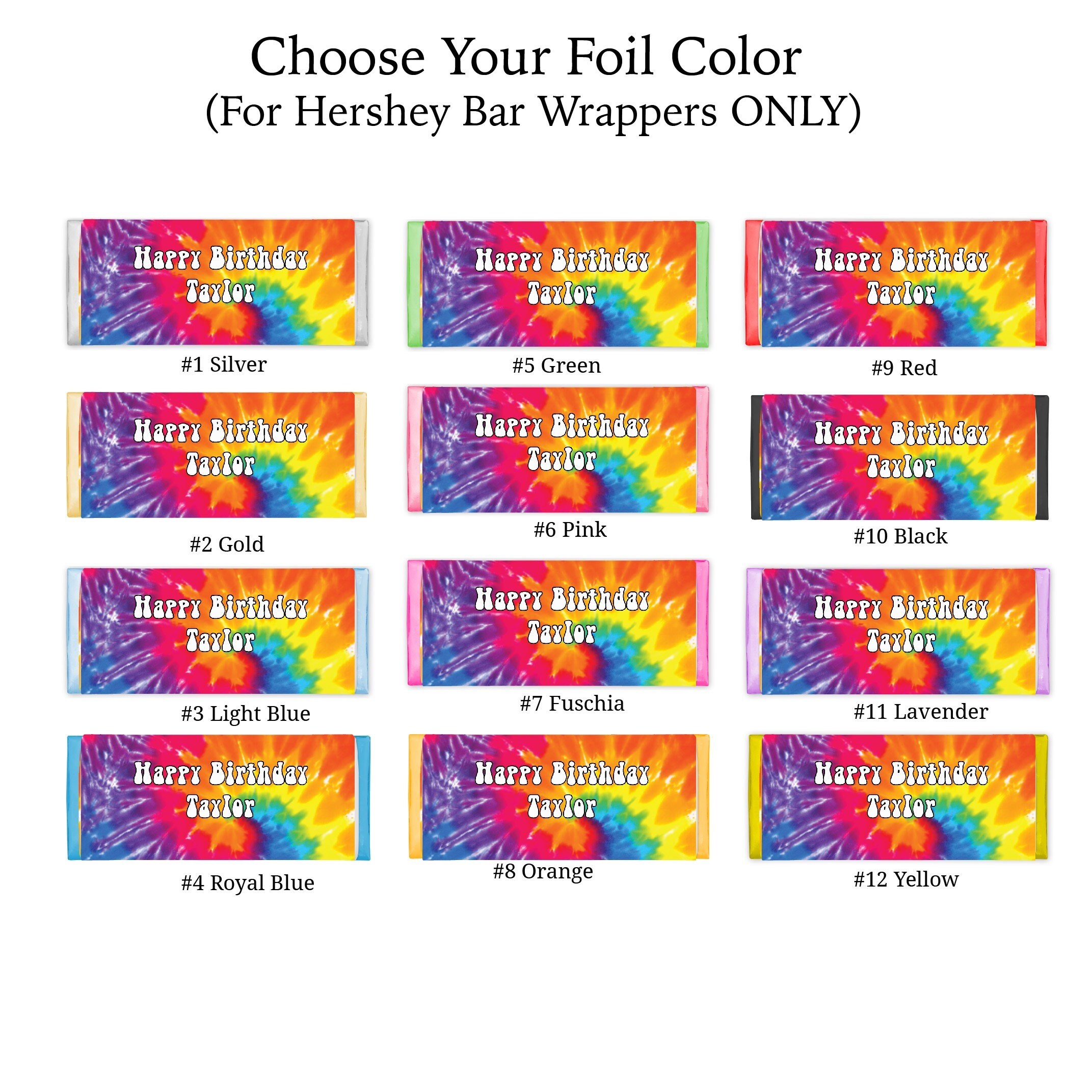 Tie Dye Bright Rainbow Groovy Hippie Peace Love Party - Etsy