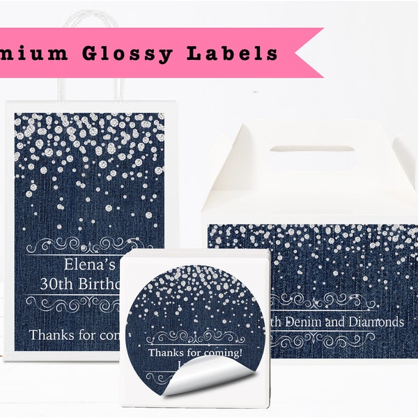 Denim Gift Bag - 60+ Gift Ideas for 2024