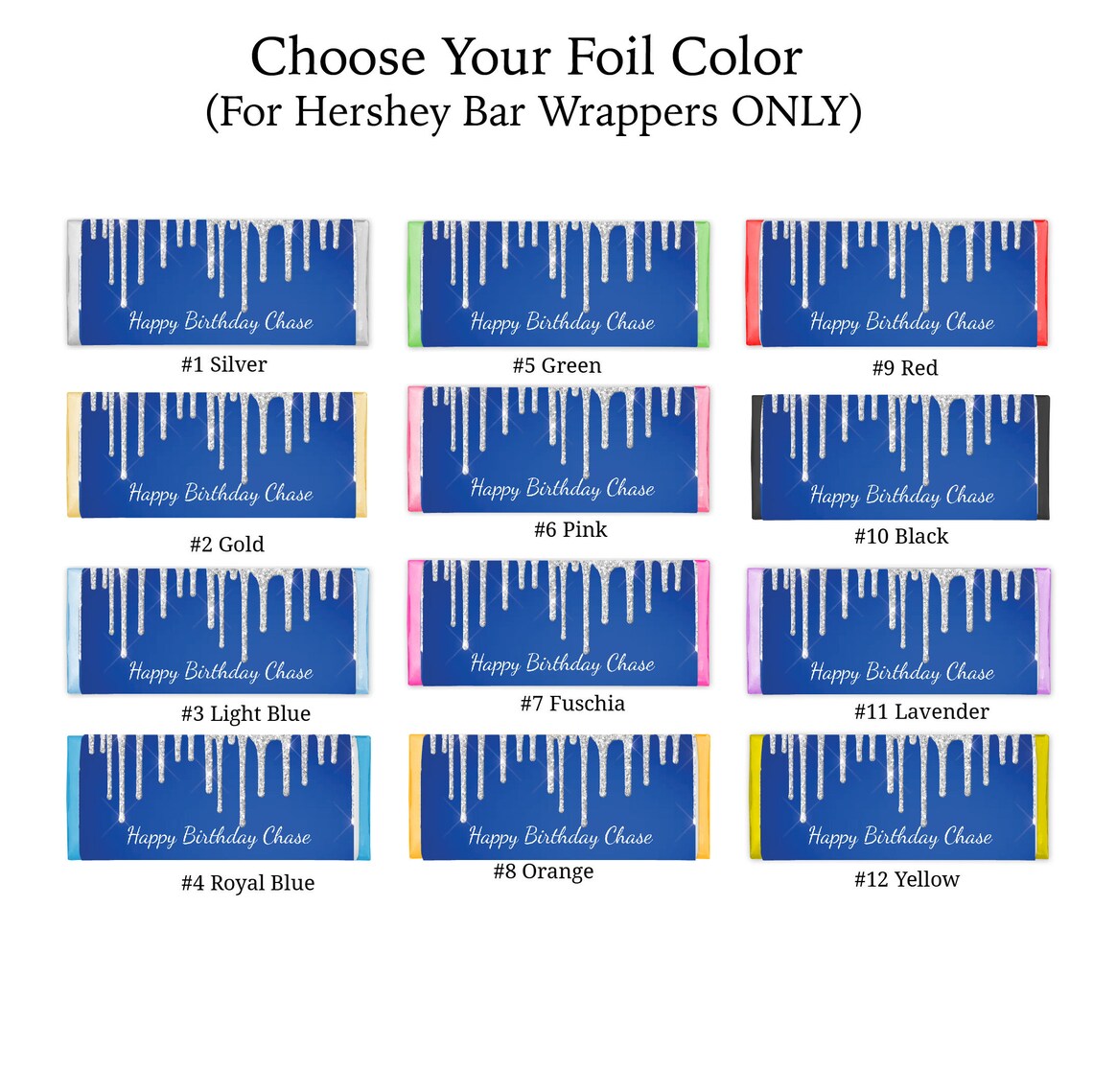 Royal Blue Silver Dripping Glitter Metallic Sparkle Luxury - Etsy