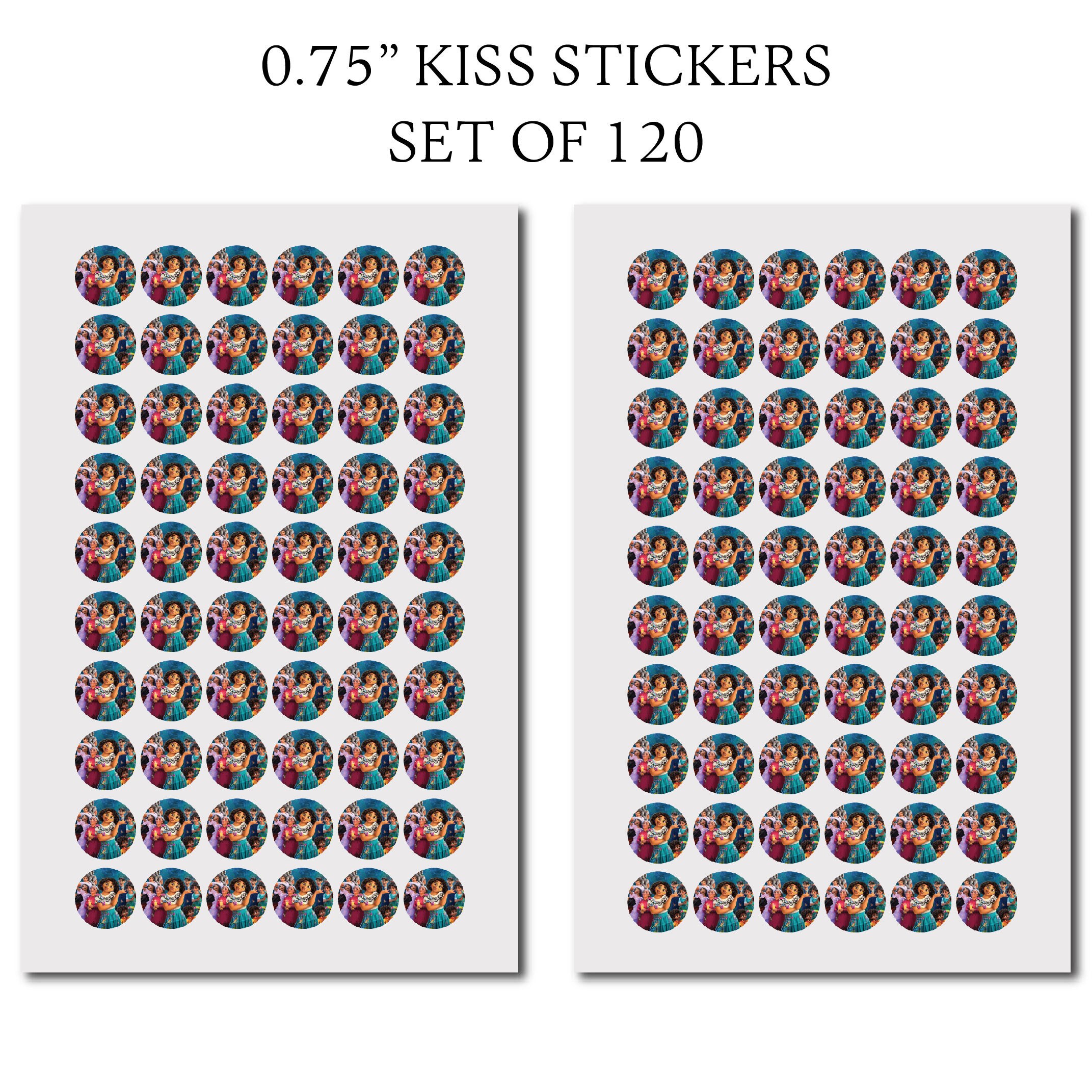 Encanto PRINTED Candy Bar Wrappers Chocolate Labels Kiss - Etsy